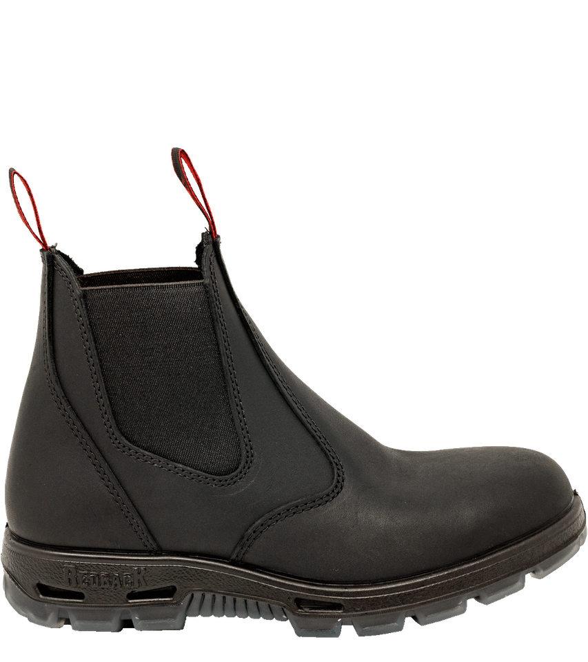 Redback Easy Escape Oil Kip Elastic Sided Soft Toe Work Boots UBBK US ...