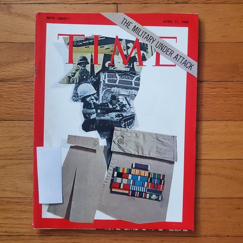 Time Magazine US Military Under Attack Vietnam War Inflation April 11 ...