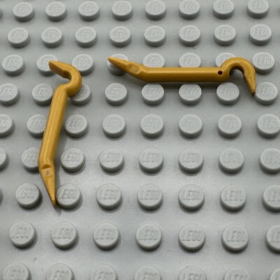 LEGO Minifigure Accessory - Pearl Gold - Tool Crowbar - QTY x2 | eBay