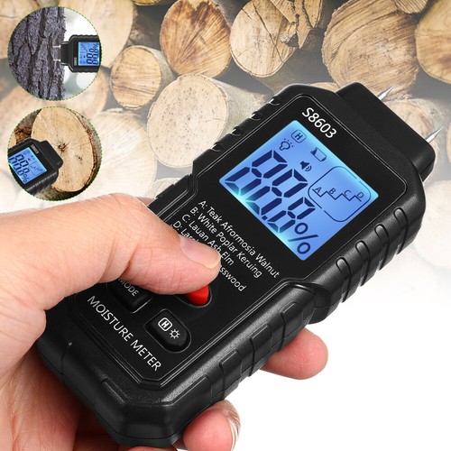 Wood Moisture Meter Tester Mold Detector Building Material for Walls ...