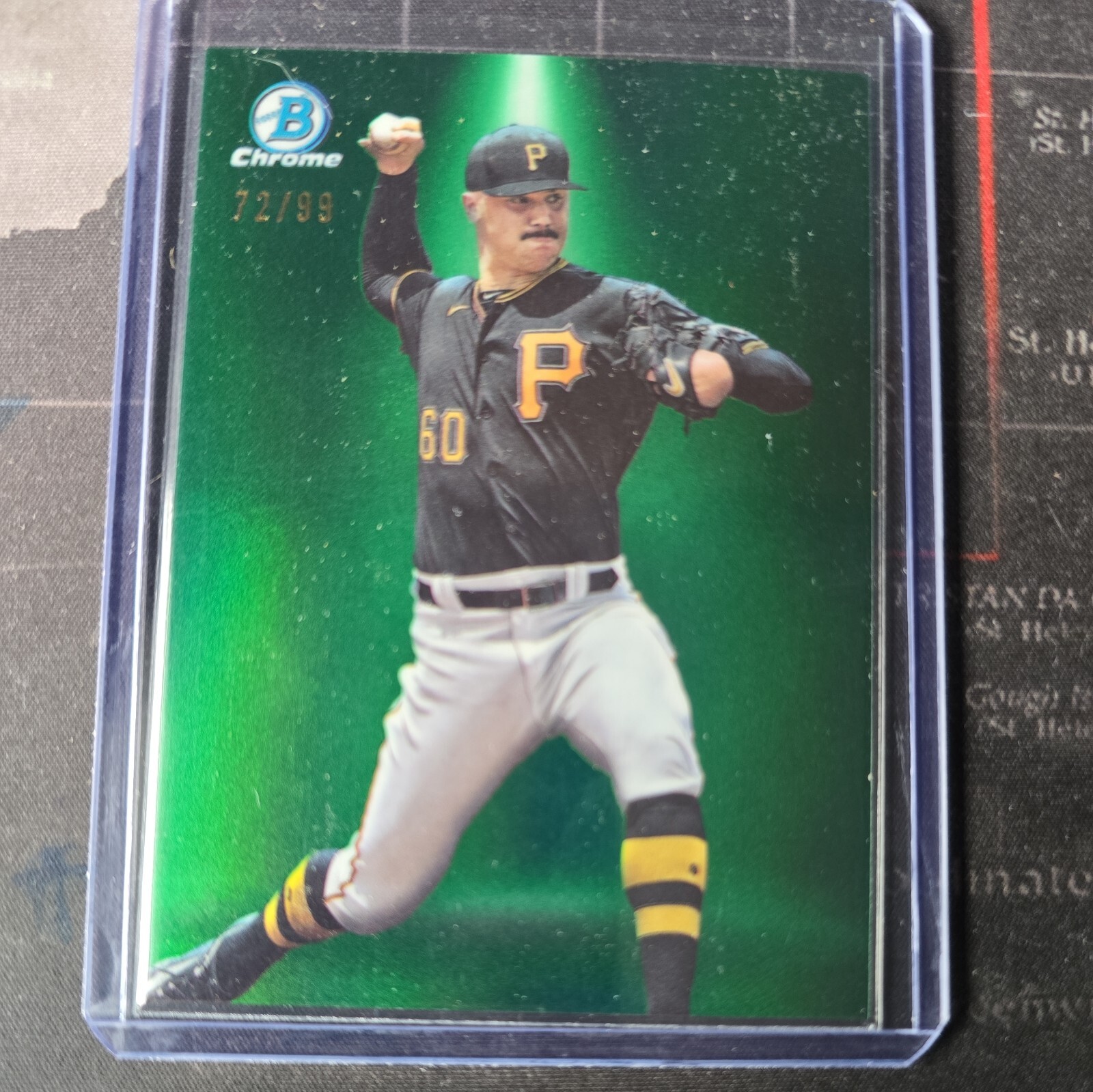 2024 Bowman - Bowman Spotlights Green Refractor #BS-1 Paul Skenes /99 ...