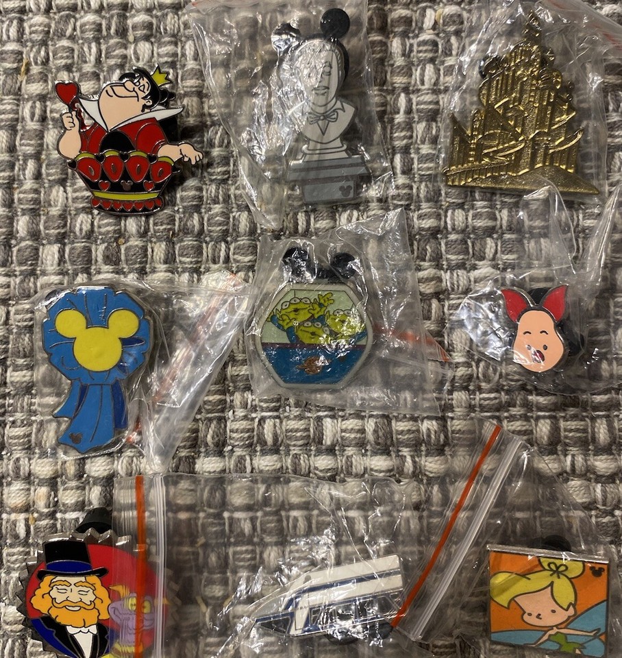 Walt Disney Lot Of 20 Trading Pins W/backs | eBay