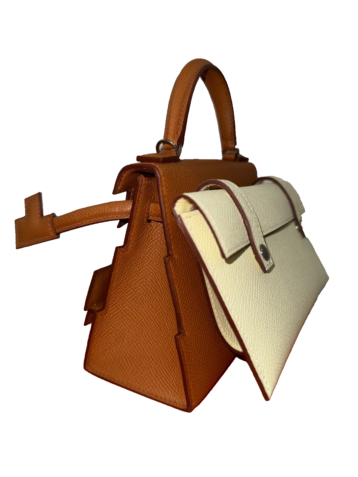Hermes Kelly Doll Picto Mini Kellydole 20 Pochette Gold Epsom Quelle ...