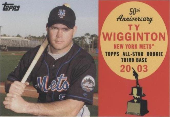 2008 Topps - All Rookie Team 50th Anniversary Ty Wigginton #AR89 for ...