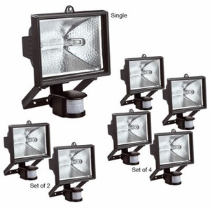 500W HALOGEN FLOODLIGHT GARDEN SECURITY LIGHT WITH PIR MOTION SENSOR ...