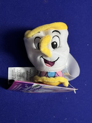 Disney Parks Beauty and the Beast Chip Magnetic Shoulder Pal Plush New ...