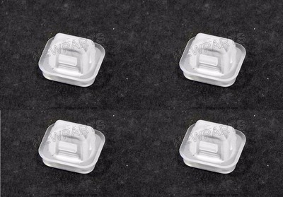Set of 4 Interior Trim Moulding Clips 07149158194 4 Genuine For BMW E46 ...