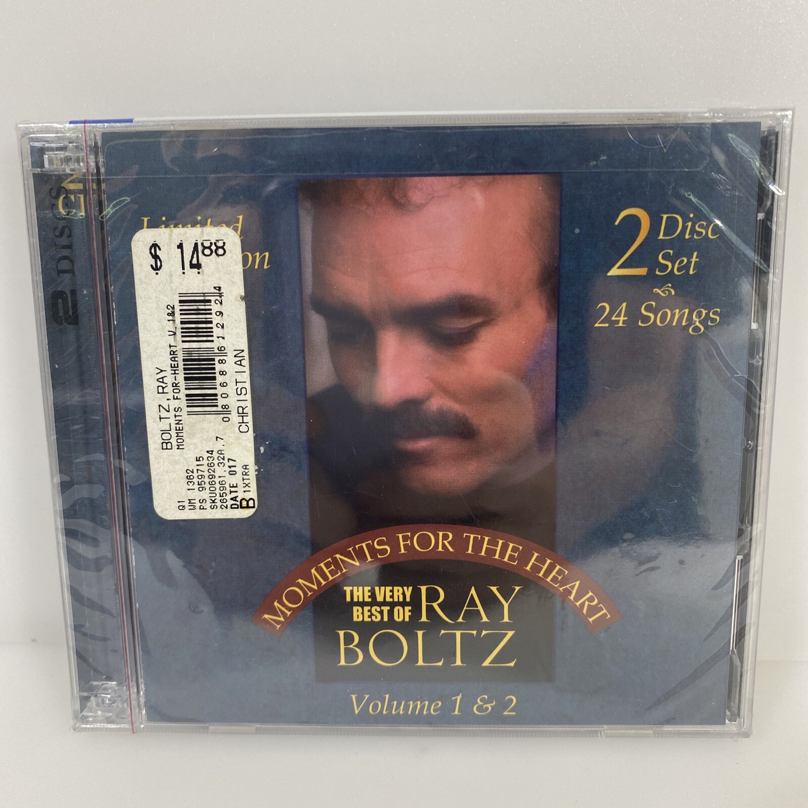 Moments for the Heart, Vol. 1 & 2 by Ray Boltz (CD, May-2001, 2 Discs ...