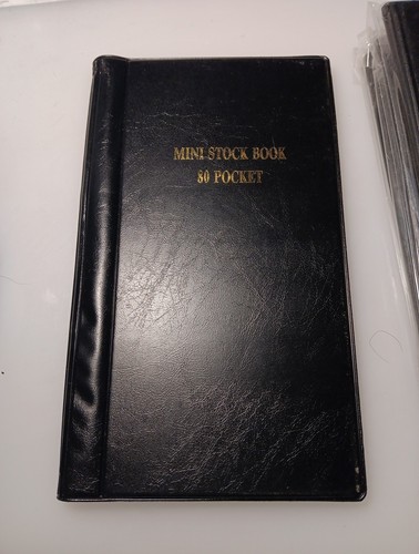 Coin Holder Case Harris 80 Pocket Album Stock Book for 2x2 Storage ...