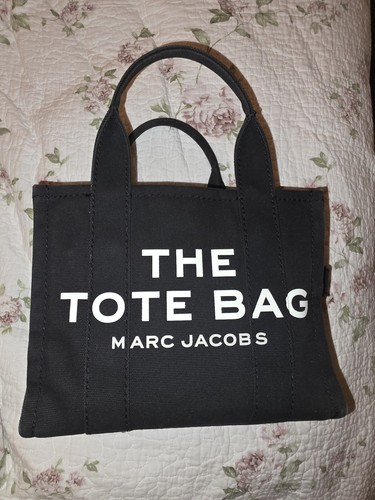 Marc Jacobs Black Canvas Tote Bag Mini | eBay UK
