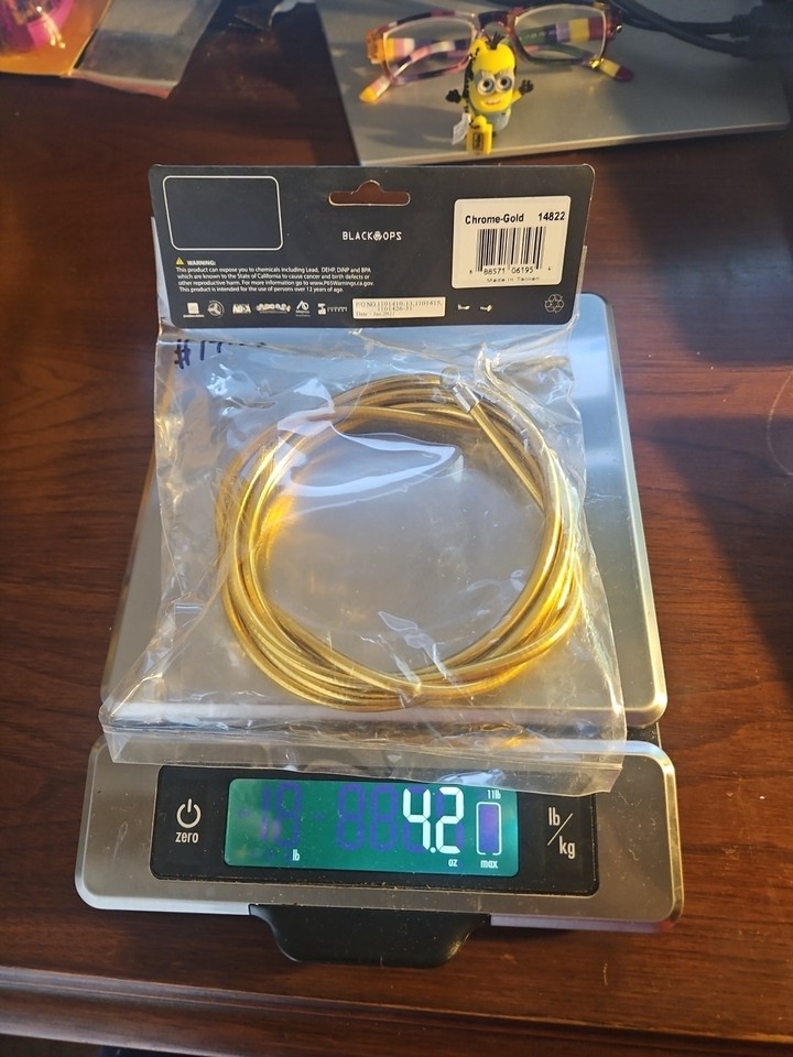 BlackOps Defender Lined 1700mm Brake Cable Kit (Chrome Gold) -14822 | eBay