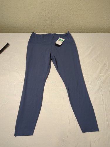 Nike Women's Zenvy Leggings Training High Rise 7/8 Length Blue XL ...