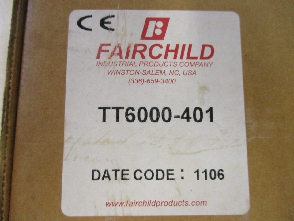 NIB Fairchild Electro Pneumatic Transducer TT6000-401 | eBay