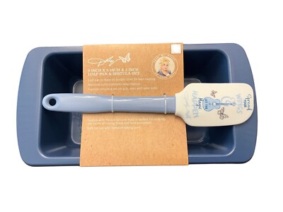 Dolly Parton Blue Nonstick Loaf Pan & Spatula Set 9x5x3 | eBay