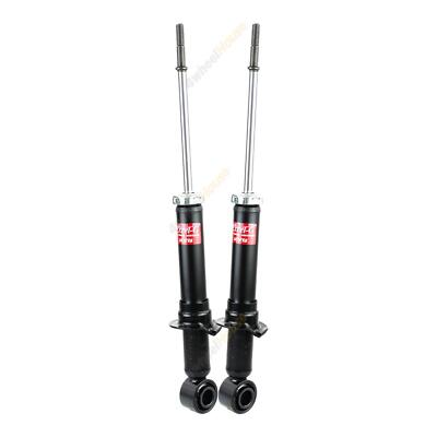 Pair KYB Shock Absorbers Twin Tube Gas-Filled Excel-G Rear 341321 ...