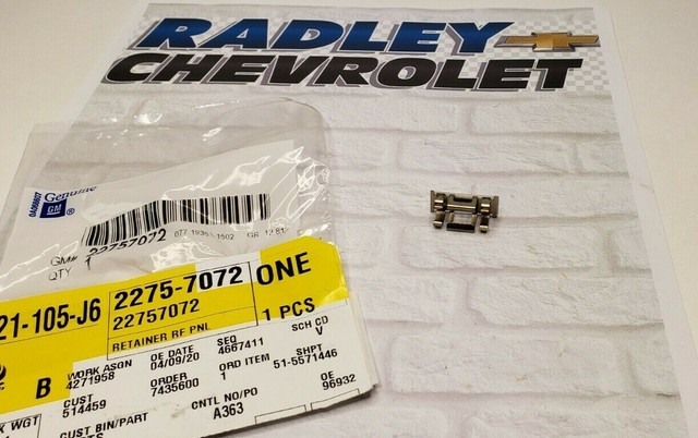 22757072 GM OEM Retainer Chevrolet B71d for sale online | eBay