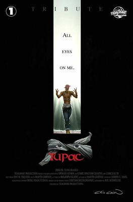 TRIBUTE: TUPAC SHAKUR (THE CROW HOMAGE) COMIC BOOK ~ TIDAL WAVE ...