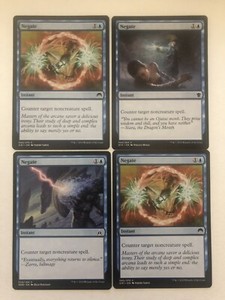 Negate X4 4X - MTG Origins / M13 / M10 - Common - Instant - Lightly ...
