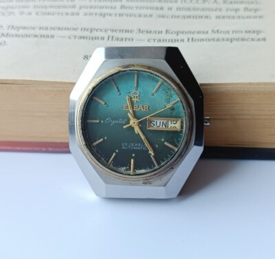 Vintage watch ELPAR Automatic Cal. AS 2066 MEN'S watch SWISS 25 JEWELS ...