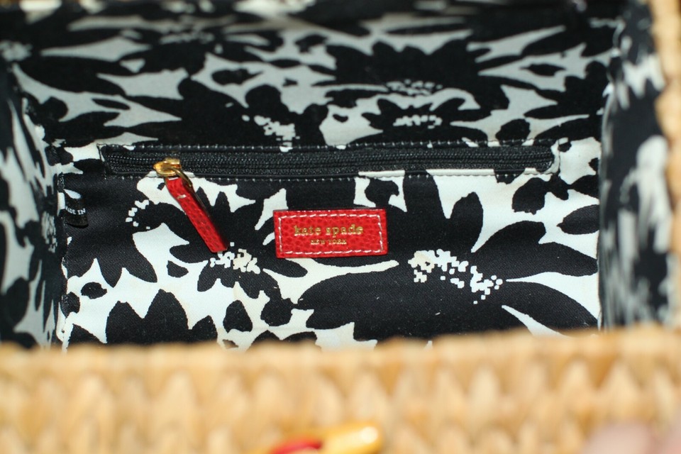 Kate Spade Collector MADISON AVE COVETED BLUE BIRD straw birdhouse MAYA ...