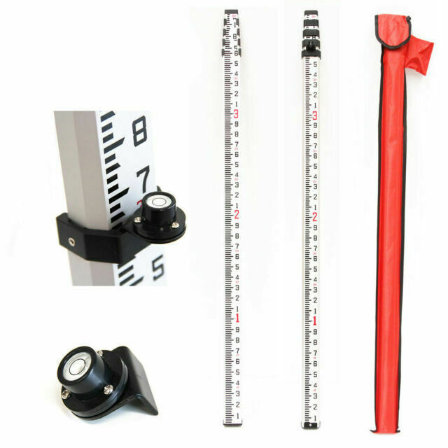 Bince+16+ft+Aluminium+Metric+Staff+for+Rotary+Laser+Level for sale ...