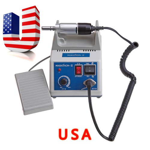 USA Dental Lab Marathon Polishing POLISHER E-type Electric Micromotor ...
