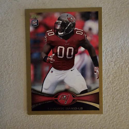 2012 Topps Football Gold #257 Lavonte David /2012 (RC) 618/2012 Tampa ...