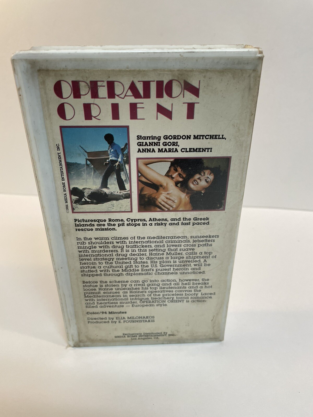 OPERATION ORIENT 1978 ( Private Screenings) Greek Euro-sleaze VHS Rare ...