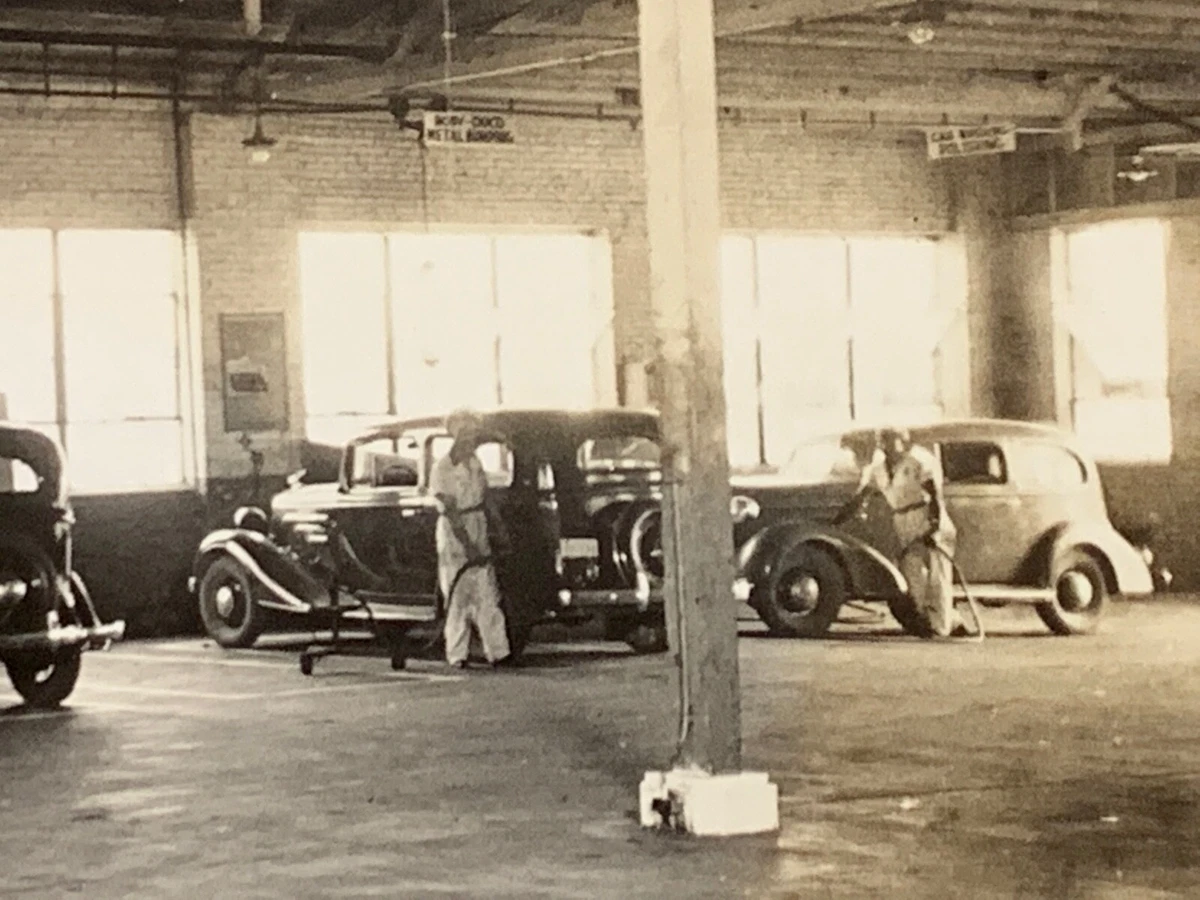 Old Auto Repair Shop Interior