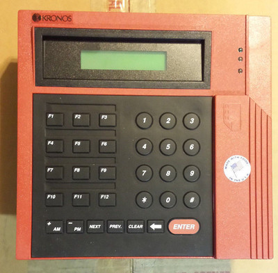 Time Clocks - Kronos