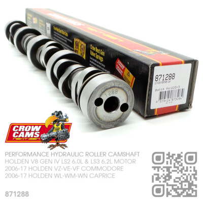 CROW CAMS 871288 CAMSHAFT V8 GEN IV LS2 6.0L LS3 6.2L [HOLDEN VZ-VE-VF ...