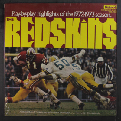 STEVE GILMARTIN: the redskins play by play Fleetwood Records (2) 12" LP ...