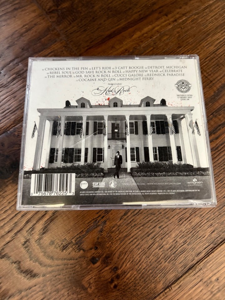 Kid Rock Music CD Rebel Soul 2012 Atlantic VG | eBay