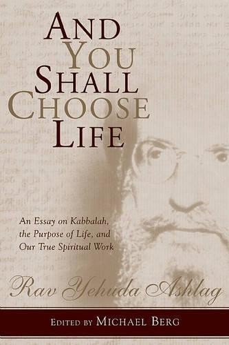 Michael Berg And You Shall Choose Life (Hardback) (UK IMPORT ...