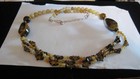 NWOT JAY KING STERLING SILVER NECKLACE, 22" LONGEST, TIGER'S EYE & ? | eBay