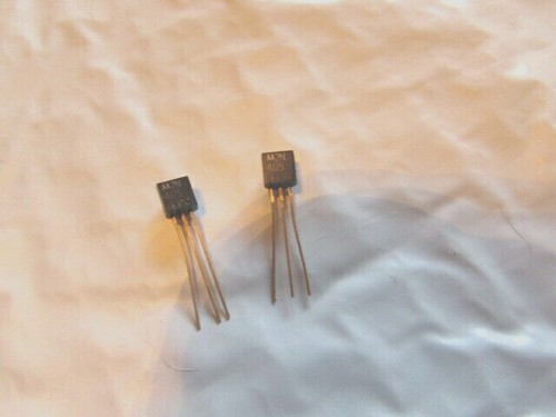 2N4125 Genuine Motorola Hi-Quality Gold Lead Transistors (Quantity 2 ...