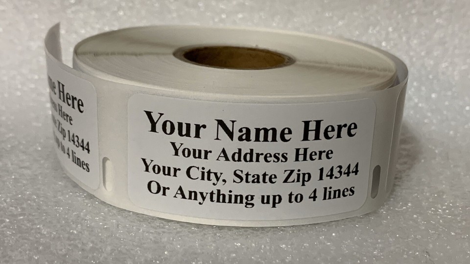 Quality-Made Personalized Address Roll Labels 450pcs for Ur mailing ...