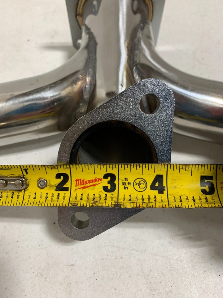 1932 53 Ford Car Truck Flathead V8 Shorty Center Dump Exhaust SS ...