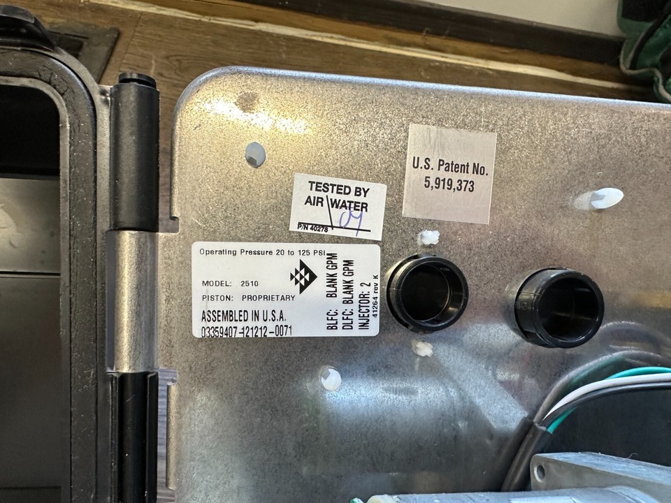 Fleck 2510 Digital Control Head Iron Filter Softener | eBay