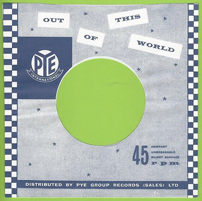 PYE INTERNATIONAL (dark blue) REPRODUCTION RECORD COMPANY SLEEVES ...