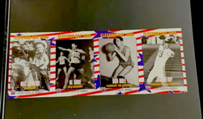 BILL CLINTON ROOKIE CARD SI FOR KIDS UNCUT SHEET GORE DOLE SPORTS ...