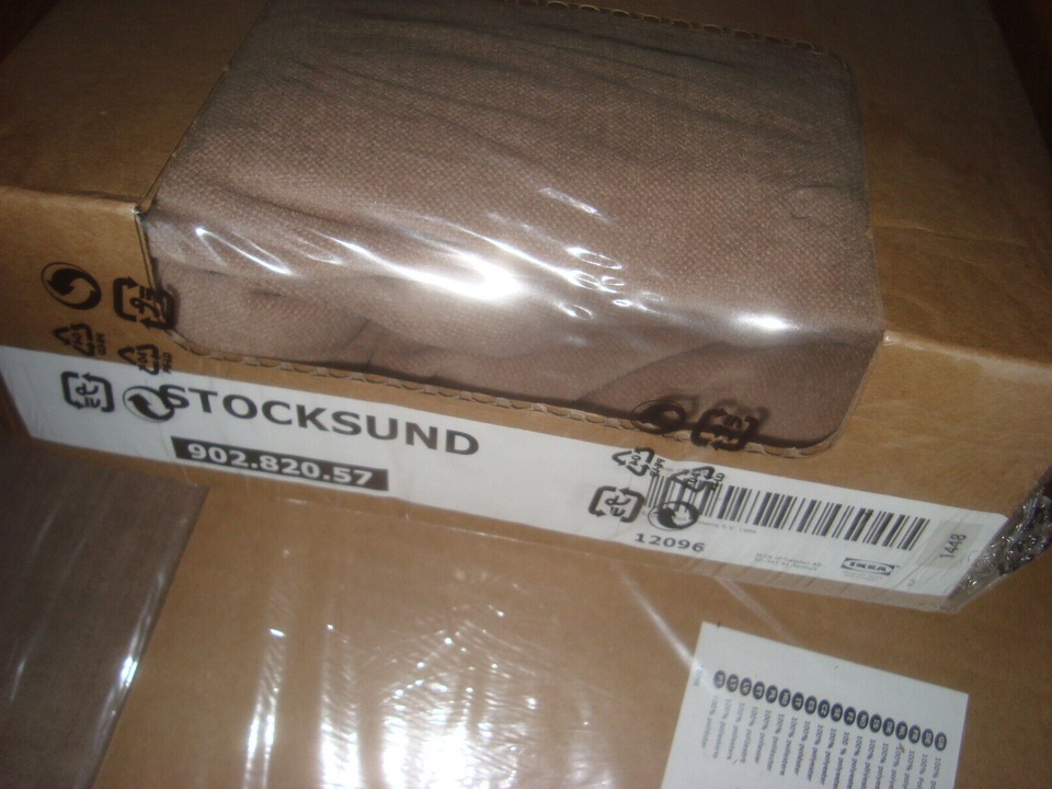 Ikea STOCKSUND Cover for Footstool Ottoman Slipcover Velvet LJUNGEN ...