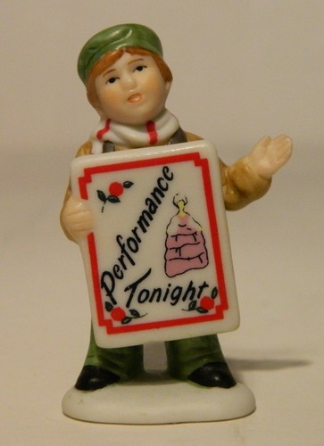 Lefton Colonial Village: SETH GORDON - BOY WITH SIGNBOARD, #11531, 1997 ...