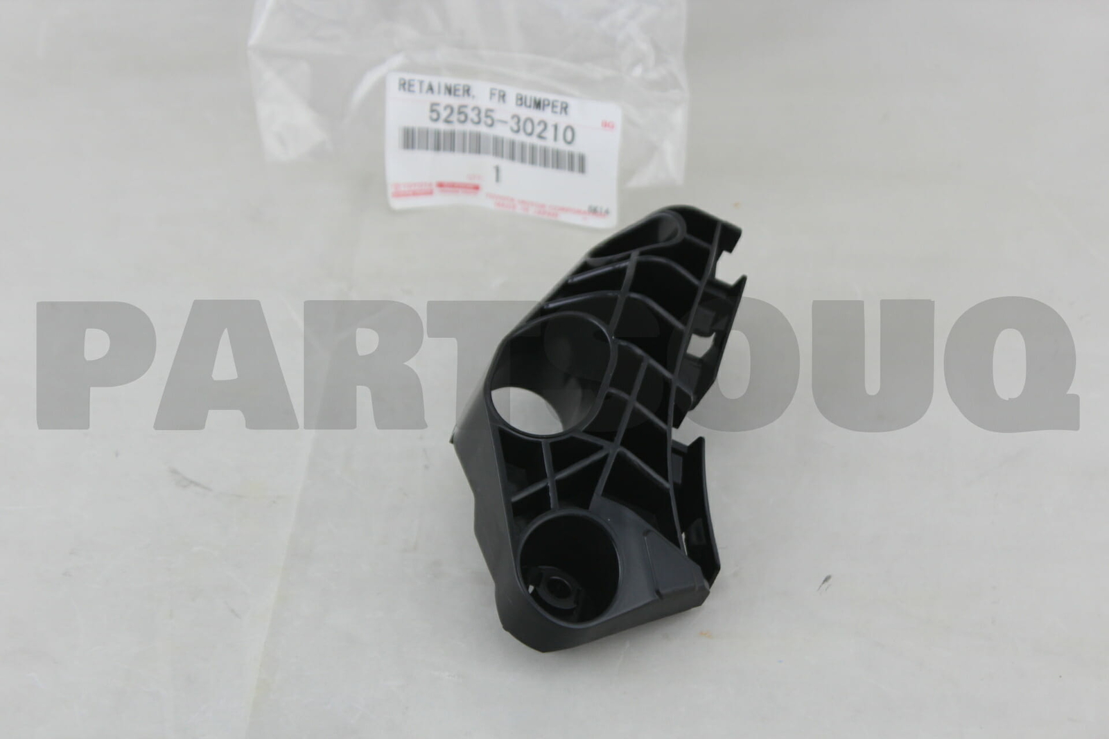 5253530210 Genuine Toyota RETAINER, FRONT BUMPER SIDE, RH 52535-30210 ...