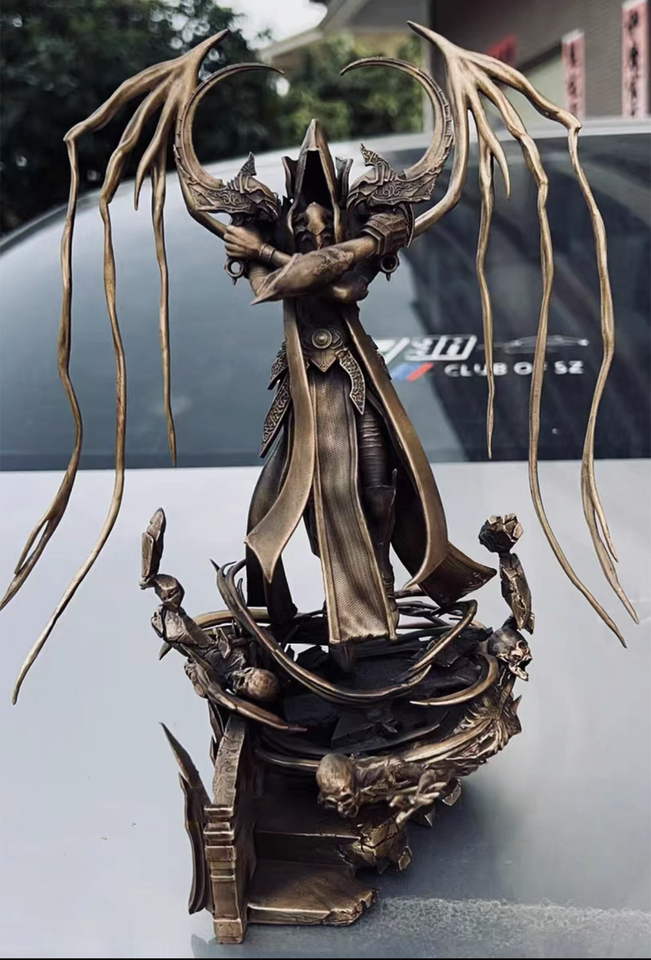 Taurus Studios Diablo Malthael Statue Painted 1/17 18x13x26cm Copper In ...