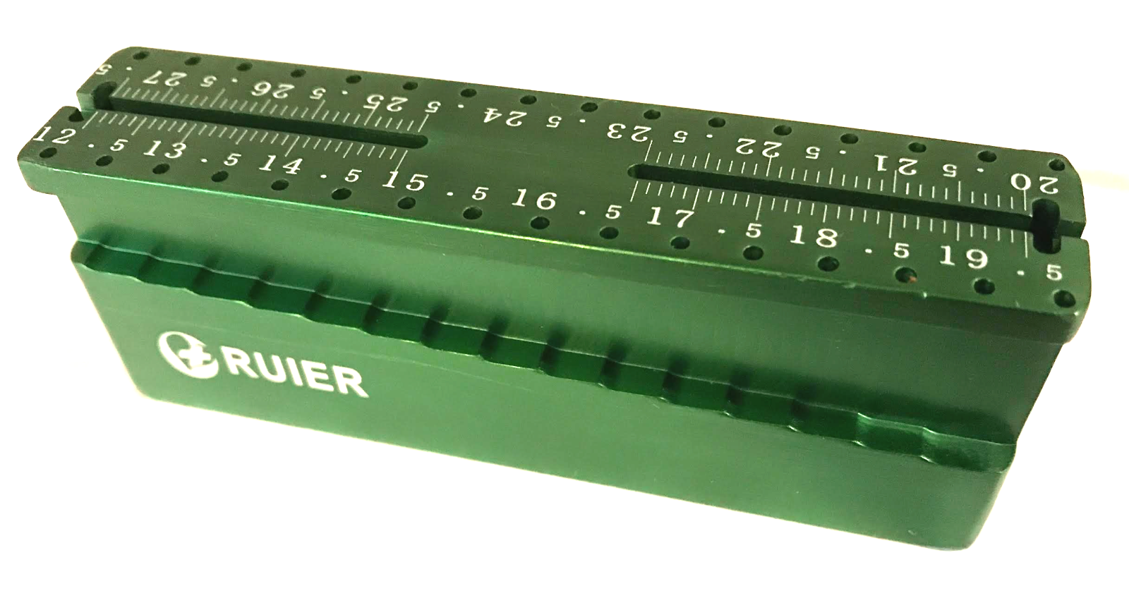 Aluminum Metal Endo Endodontic File Holder and Measuring Block - GREEN ...