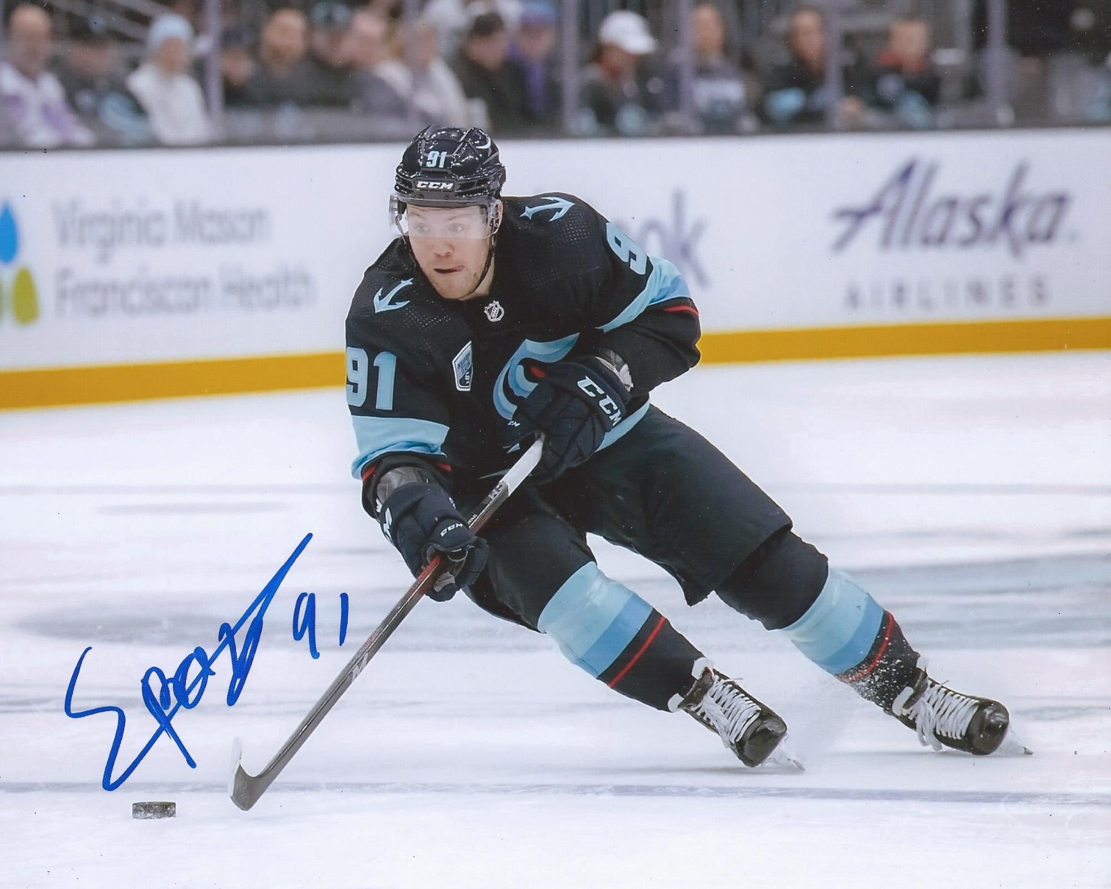 Daniel Sprong Signed 8x10 Photo Seattle Kraken Autographed COA | eBay