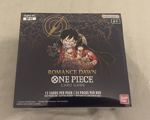 One Piece Card Game OP01 Romance Dawn Booster Box Blue Bottom | eBay UK