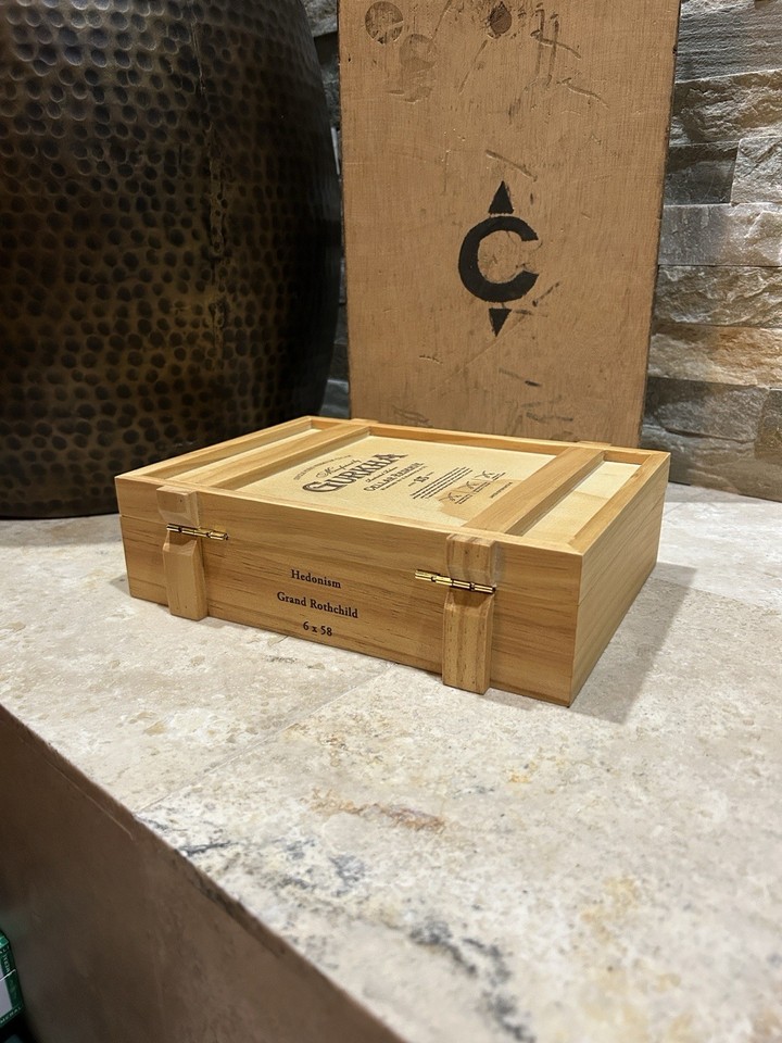 Gurkha Cellar Reserve Empty Cigar Box Wood | eBay