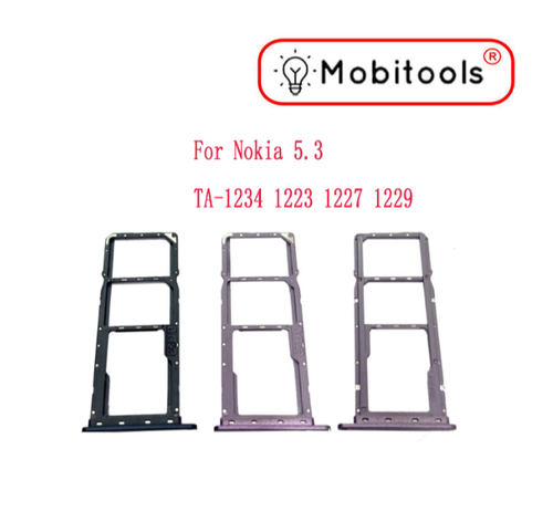Nokia 5.3 TA-1234TA-1223 TA-1227TA-1229 Dual Sim SD Card Tray Socket ...
